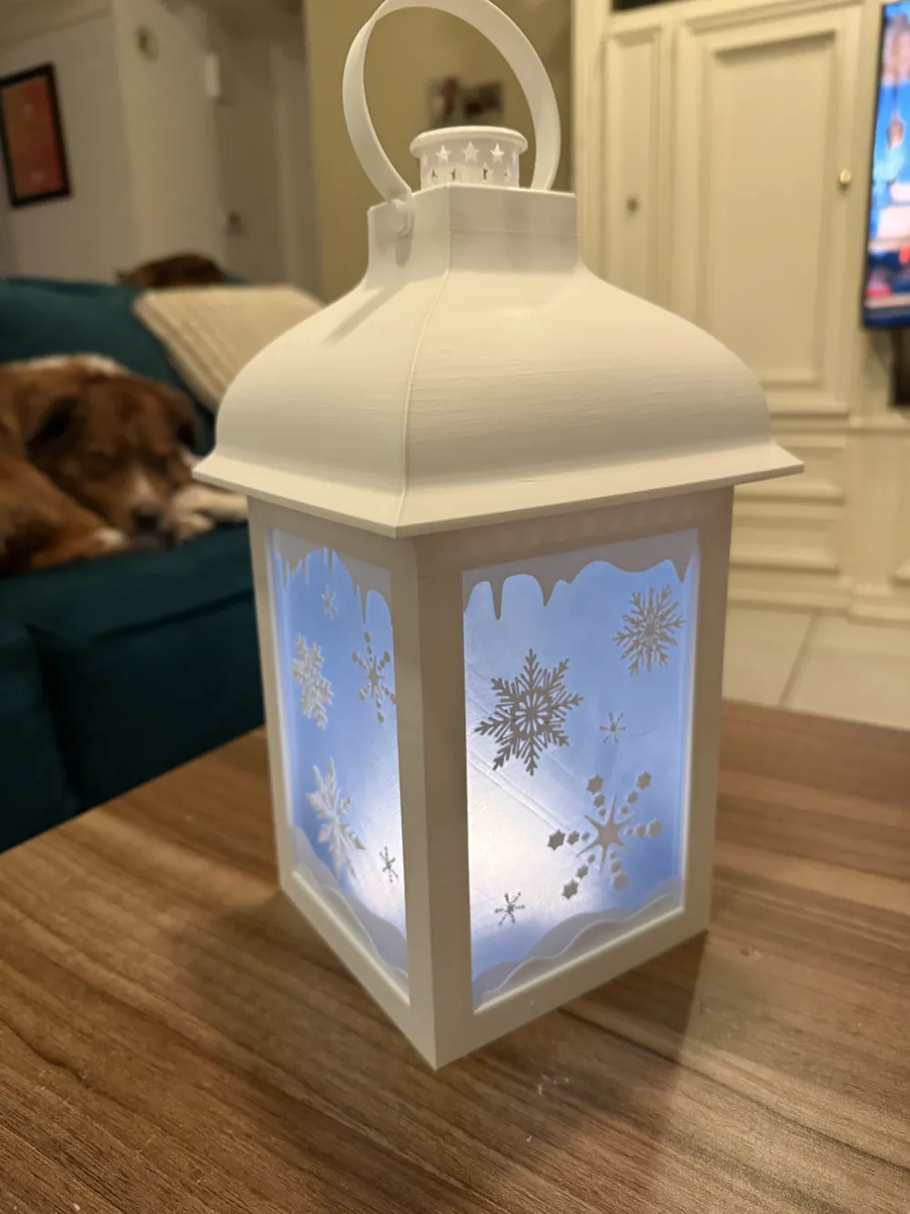 Snowflake Panels for Lantern - Free 3D Print Model - MakerWorld