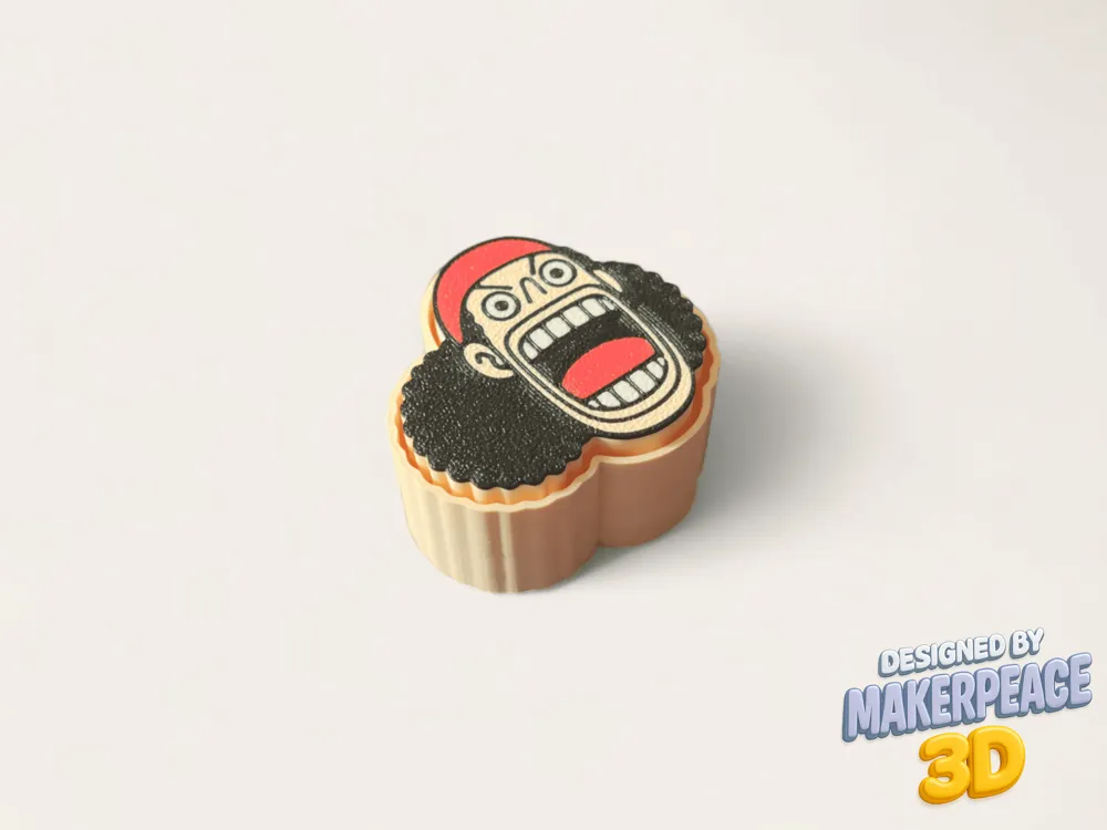 One Piece - Fidget Clickers-Luffy,Zoro,Sanji,Usopp by MakerPeace 3D ...