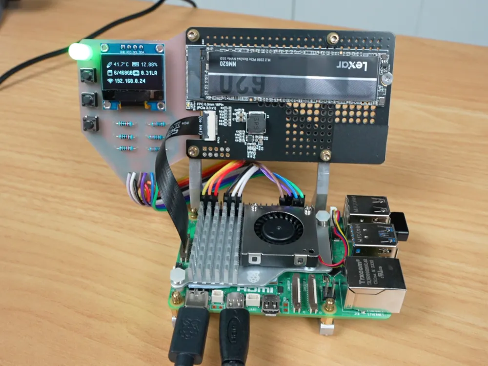 Raspberry Pi 5 Open Air Test Bench by mklements MakerWorld: Download ...