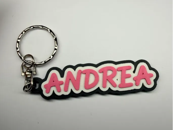 Andrea personalized name keychain by PopM MakerWorld: Download Free 3D ...