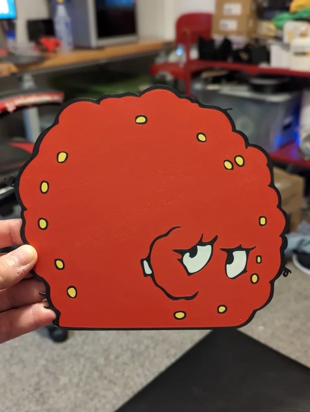 Aqua Teen Hunger Force Meatwad Wall Plaque by slicenextrude - MakerWorld