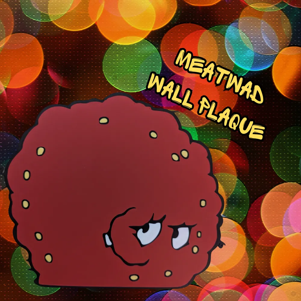 Aqua Teen Hunger Force Meatwad Wall Plaque by slicenextrude - MakerWorld