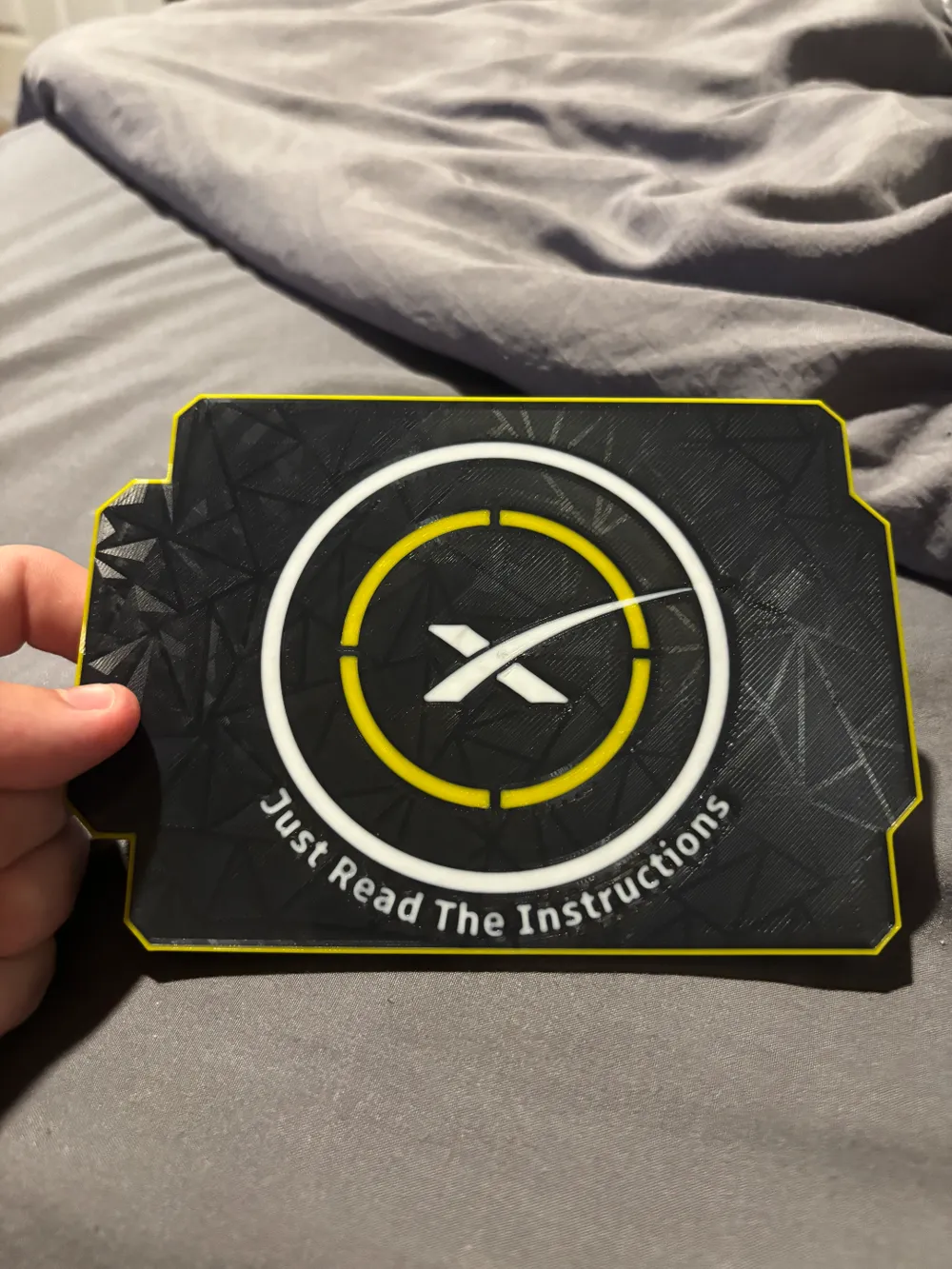 SpaceX ASOG Falcon 9 DroneShip Display/Coaster by PleasantNoob - MakerWorld