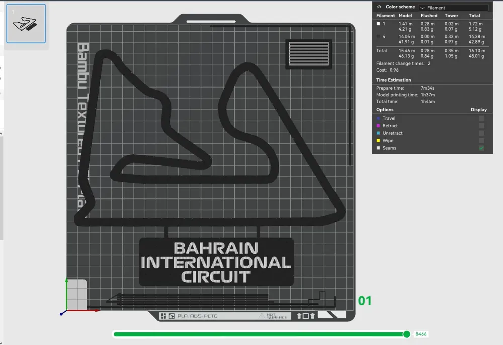 Bahrain International Circuit Track Map wth Nameplate by dakjones82 ...