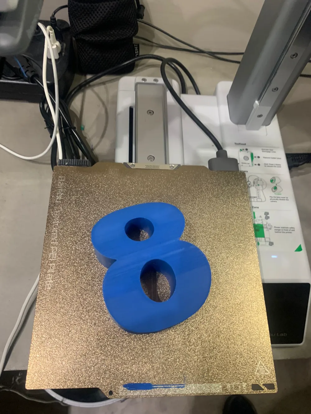 House Number 8 in Modern Rounded Style by emmemodeling MakerWorld ...