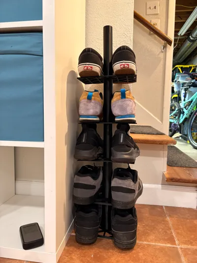 Shoe Stacker -Quick print way to stack your shoes. by DrkPxl MakerWorld ...