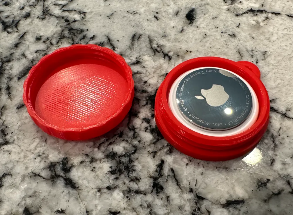 Apple AirTag Key Ring by JamesT - MakerWorld