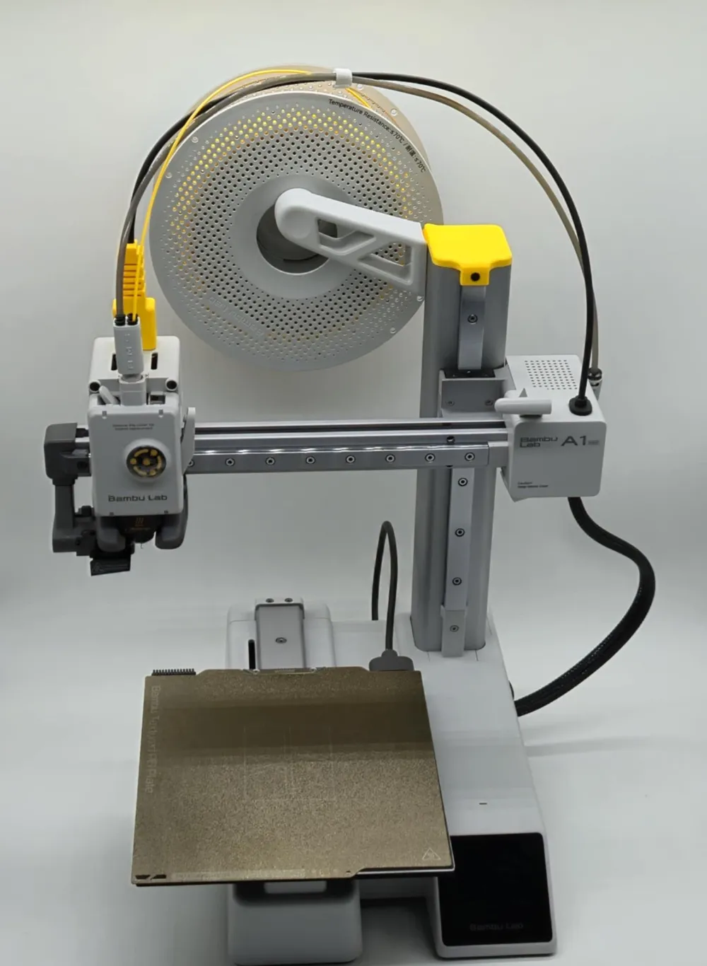 A1 Mini – Top Mount Spool Holder - Free 3D Print Model - MakerWorld