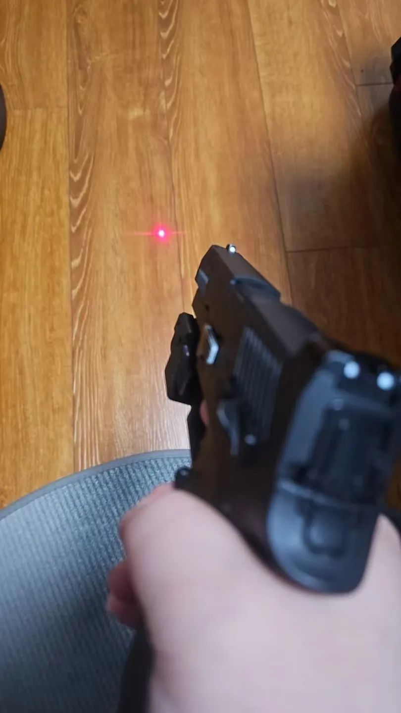 Laser sight, laser aimer, red dot sight by user_3533395555MakerWorld: Download Free 3D Models