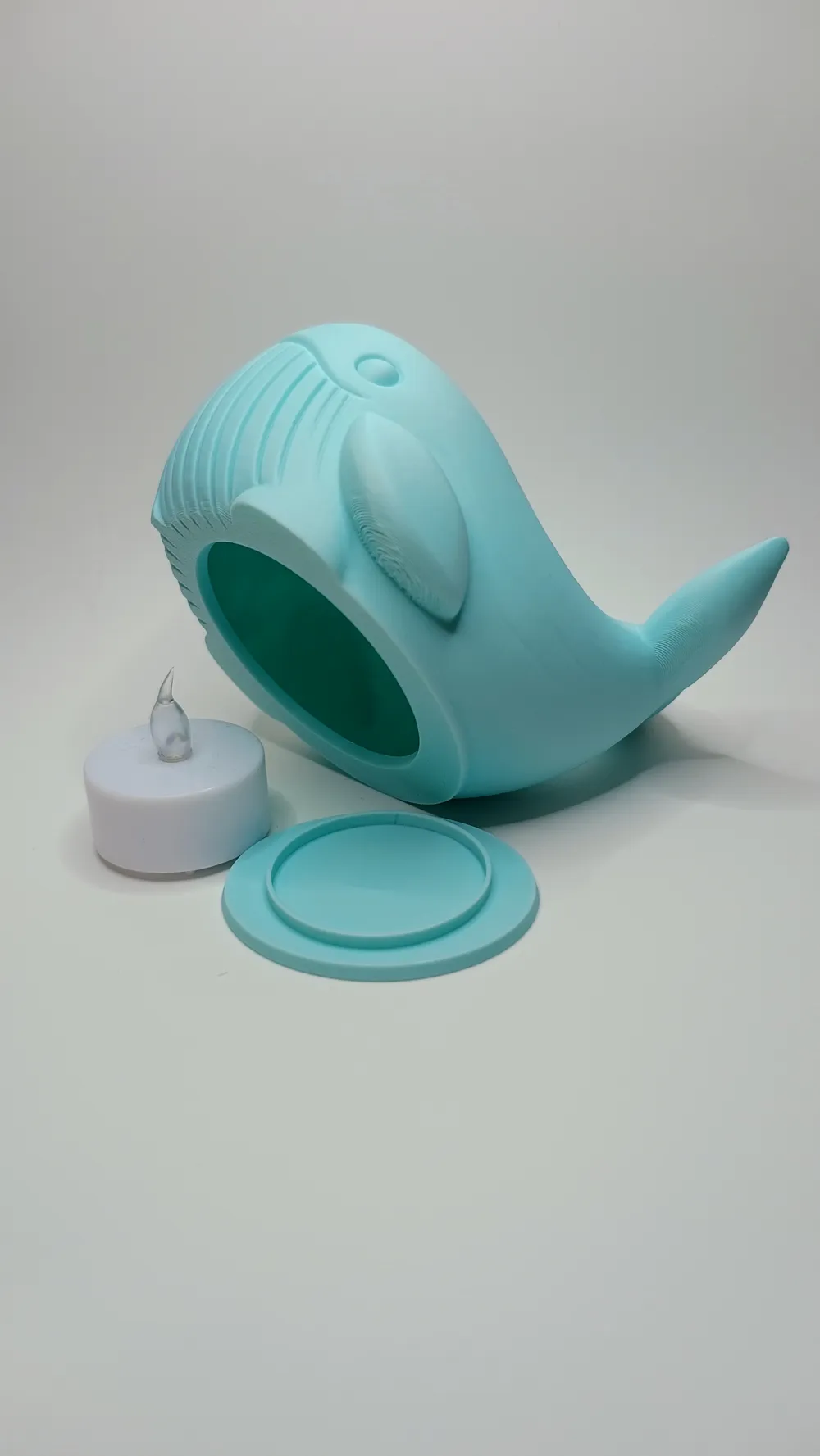 Ocean Whisper Whale Light - Free 3D Print Model - MakerWorld