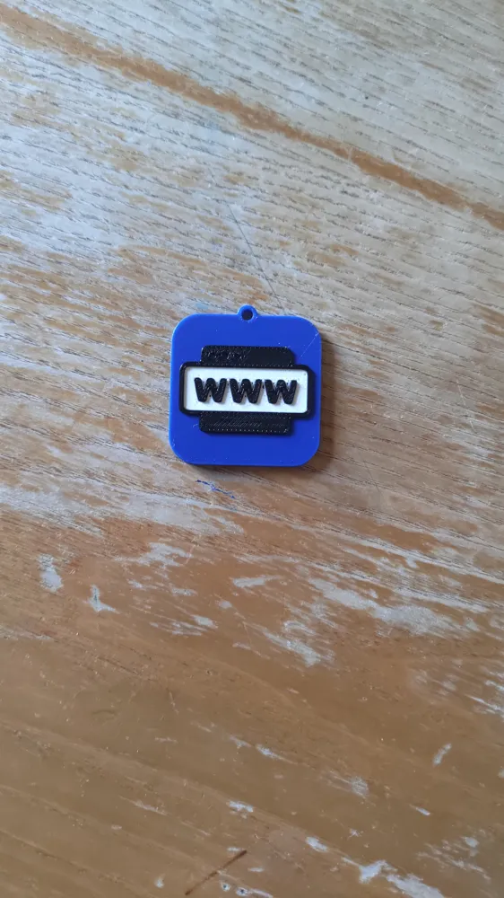 Custom NFC Keychains for Social Media by andrew606 MakerWorld: Download ...