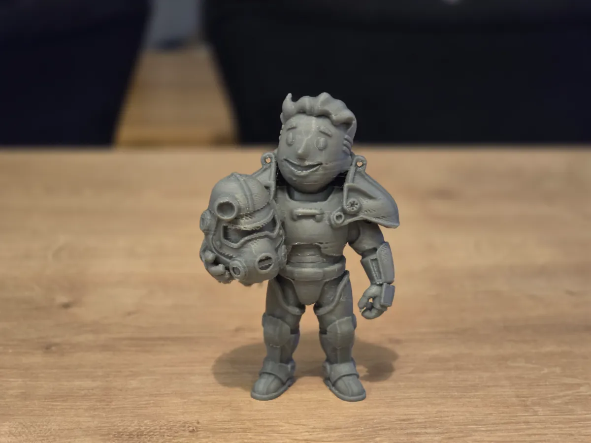 Multicolor Fallout Vault Boy in power armour - Free 3D Print Model ...