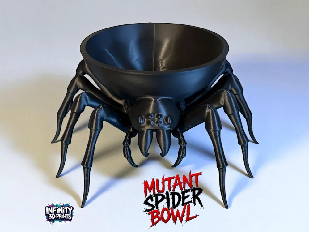 THE MUTANT SPIDER - HALLOWEEN TREAT BOWL by INFINITY 3D PRINTS ...
