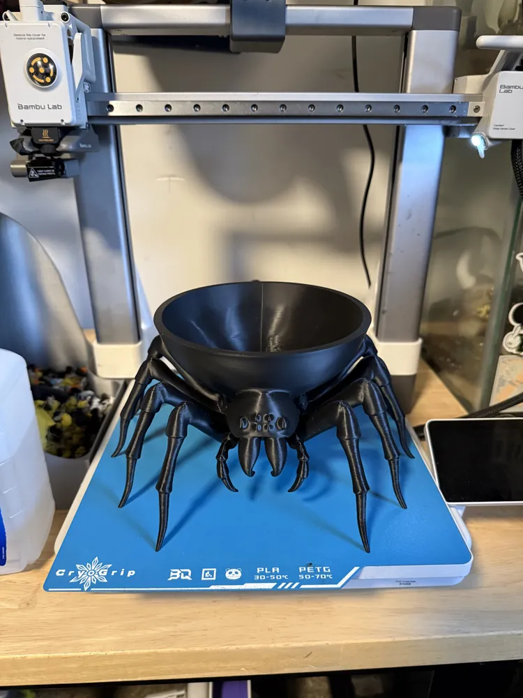 THE MUTANT SPIDER - HALLOWEEN TREAT BOWL by INFINITY 3D PRINTS ...