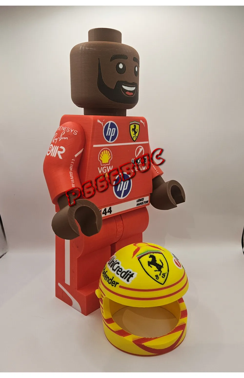 Lewis Hamilton Ferrari F1 by p666buc MakerWorld: Download Free 3D Models