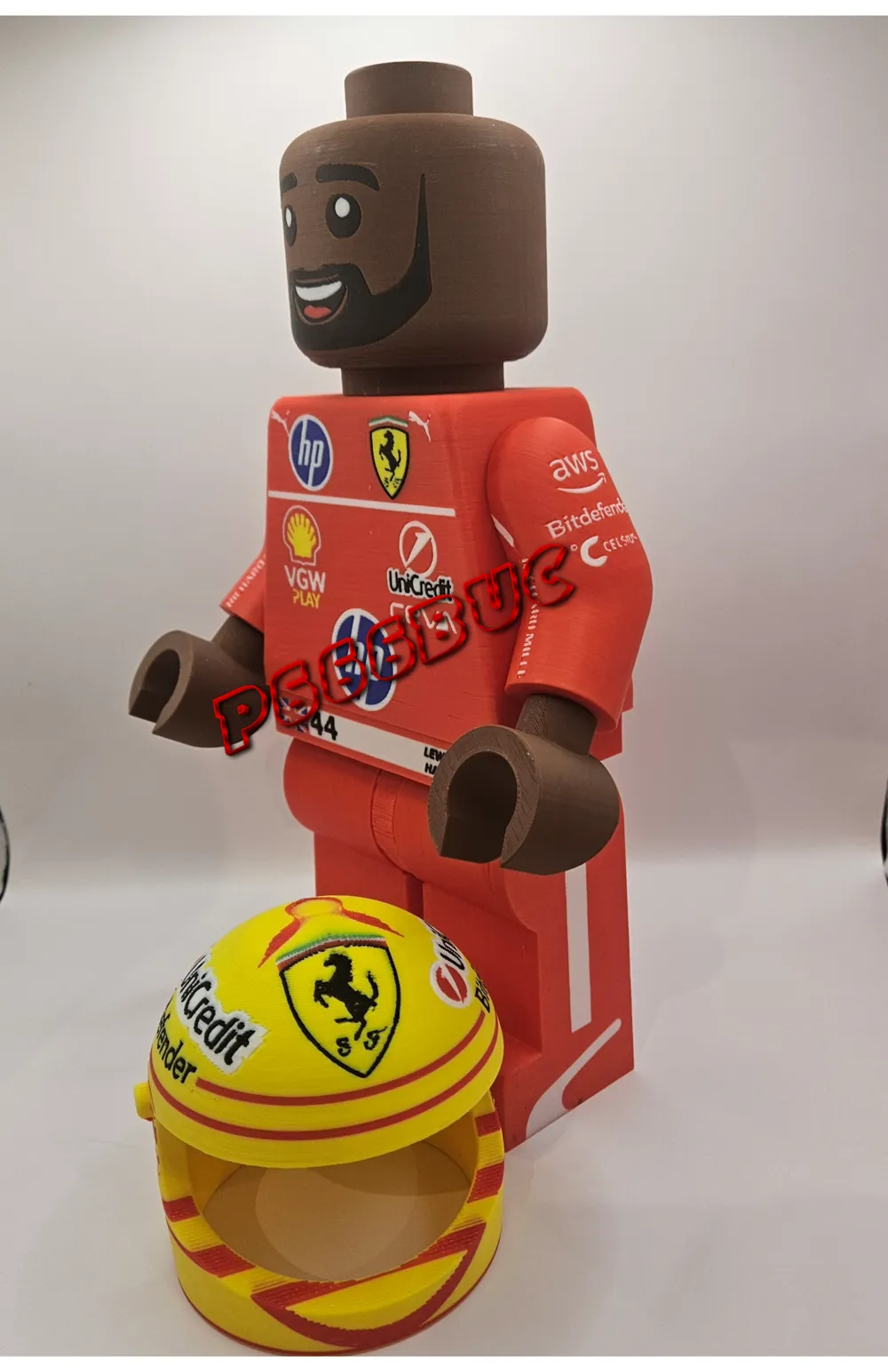 Lewis Hamilton Ferrari F1 by p666buc MakerWorld: Download Free 3D Models