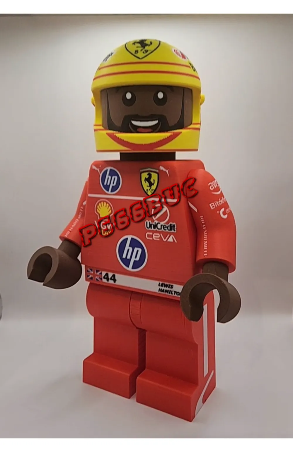 Lewis Hamilton Ferrari F1 by p666buc MakerWorld: Download Free 3D Models