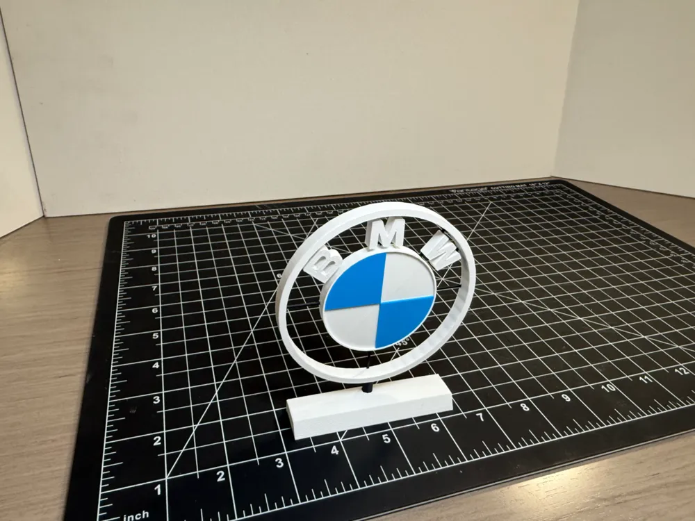BMW Roundel Floating Sign / Display by Jrosen73 MakerWorld: Download ...