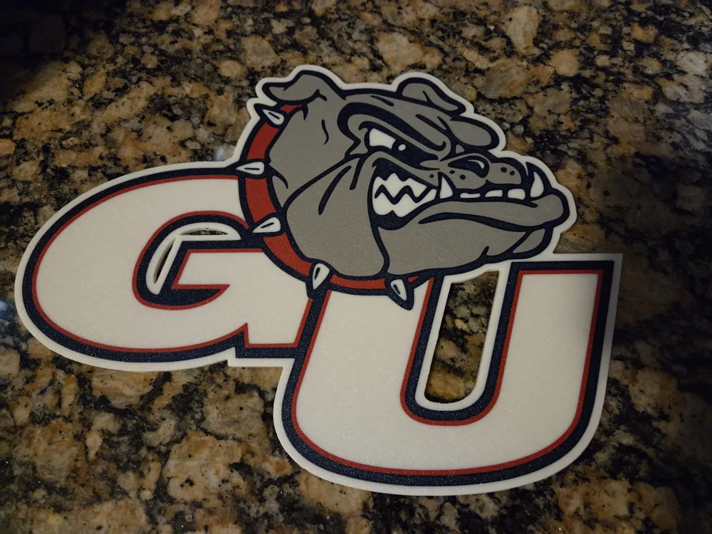 Gonzaga University Logo by KS1AV1 MakerWorld: Download Free 3D Models