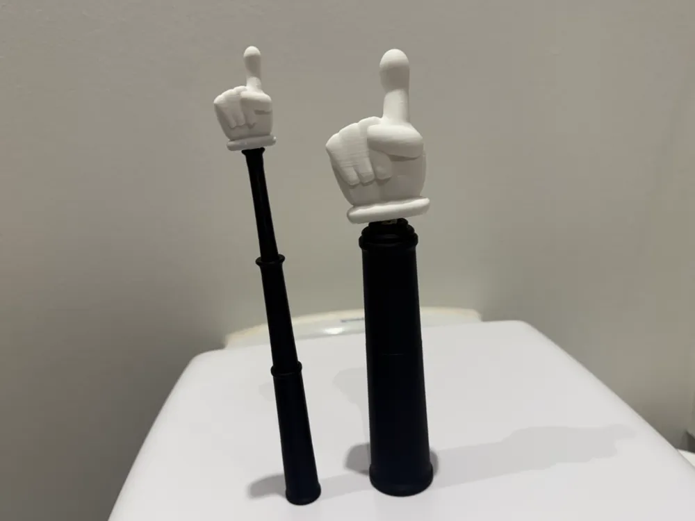 Collapsible Pointer Finger - Free 3D Print Model - MakerWorld
