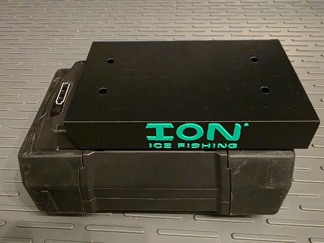 Ion/Eskimo Ice Auger Battery Holder - Free 3D Print Model - MakerWorld