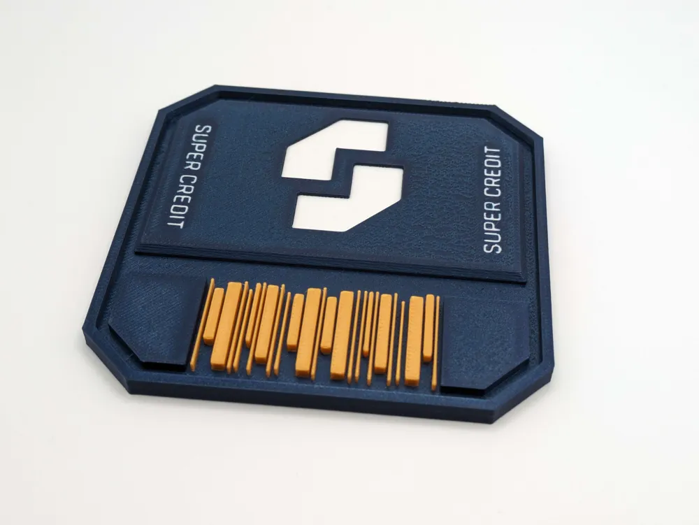 Helldivers 2 Super Credit Coaster by ohgoose - MakerWorld