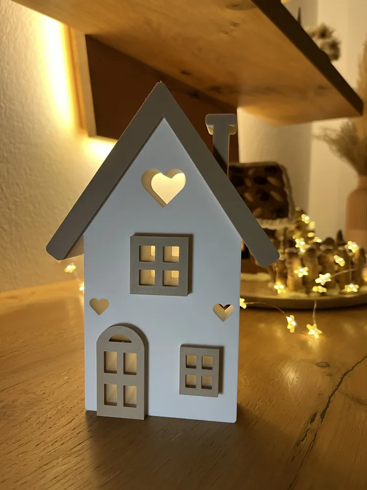 Love & Zen House // Elegantes Deko-Haus-Set von LetHimPrint MakerWorld ...