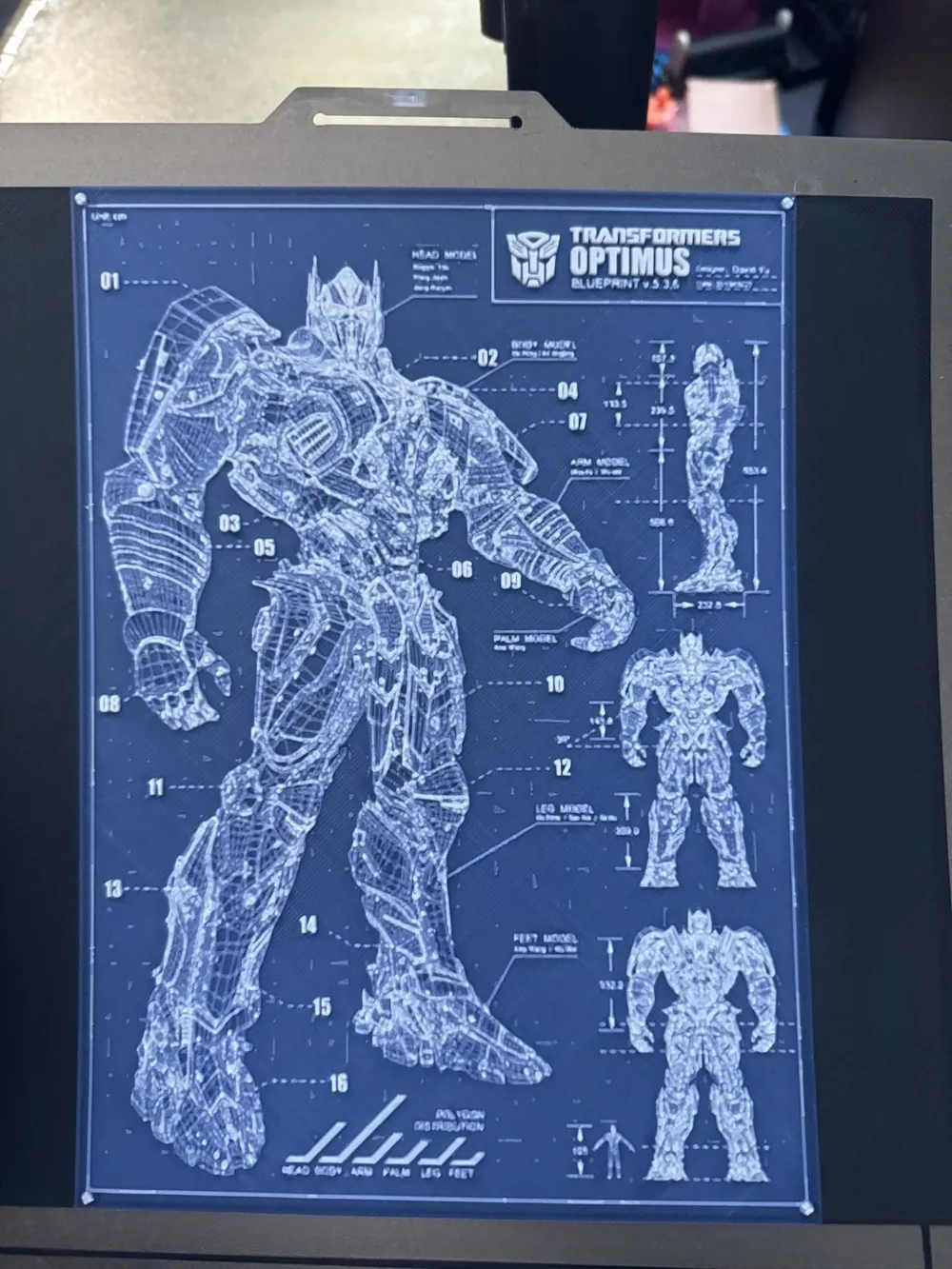 The Prime blueprints (optimus) by TruePRintWarrior MakerWorld: Download ...