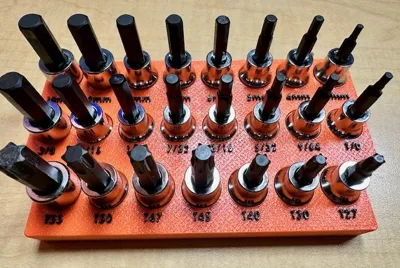 ICON Hex and Torx Driver Socket Organizer by Abe Froman MakerWorld ...