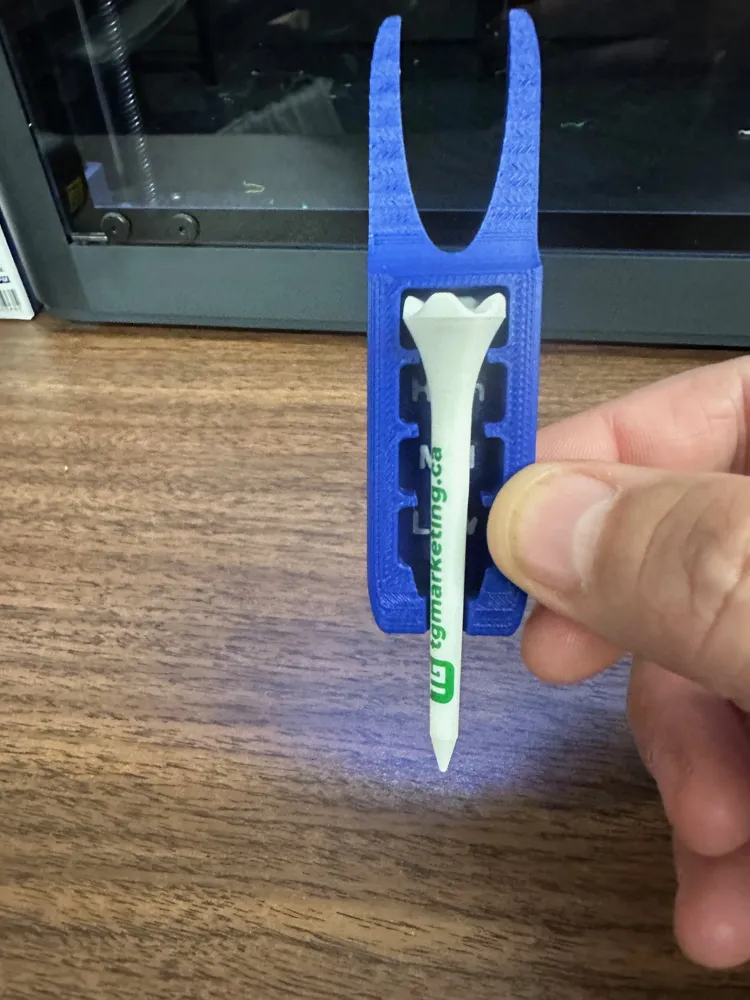 2 in 1 Divot & Tee Height tool - Free 3D Print Model - MakerWorld