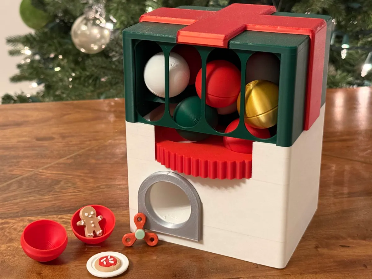 Christmas Toy Capsule Advent Gacha - Free 3D Print Model - MakerWorld