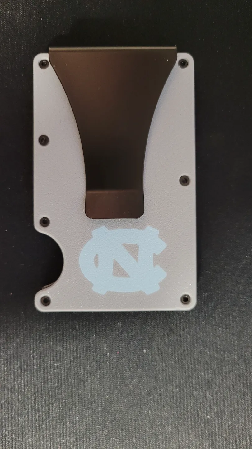 Tar Heels Ridge Wallet Plates by 3D Geek - MakerWorld