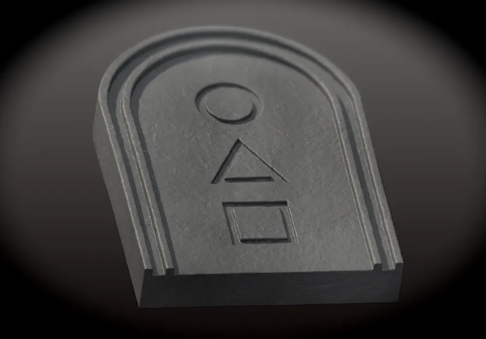 flight stone squid game TEXURED by Pandart3D - MakerWorld