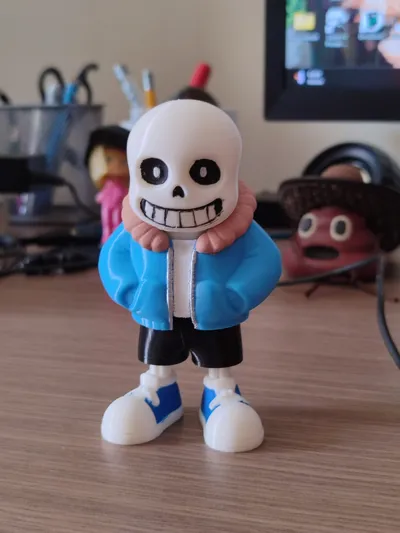 Sans Undertale - Free 3D Print Model - MakerWorld