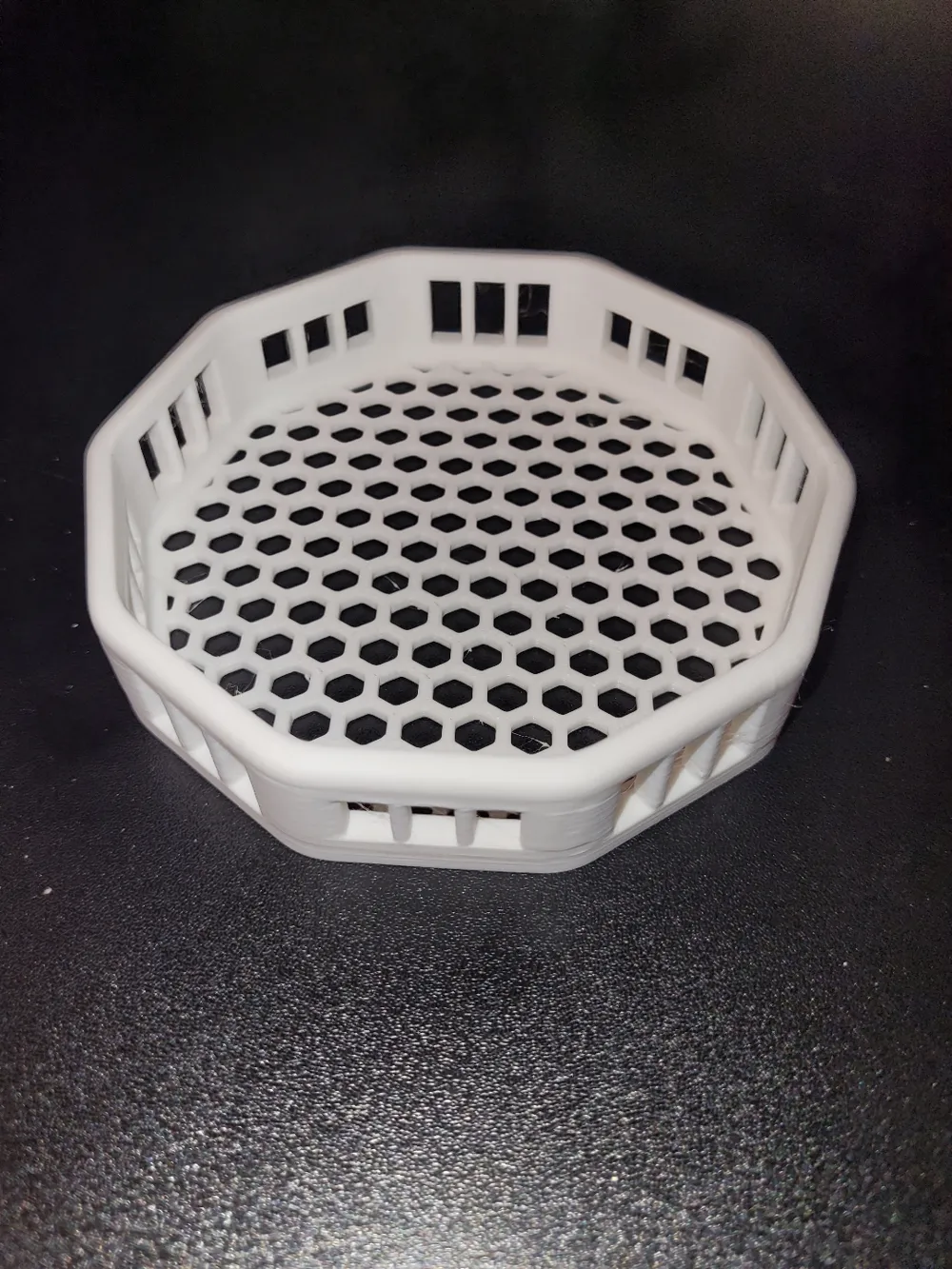 Decagon tray with solid or hexagon bottom, two sizes by Ofilant ...