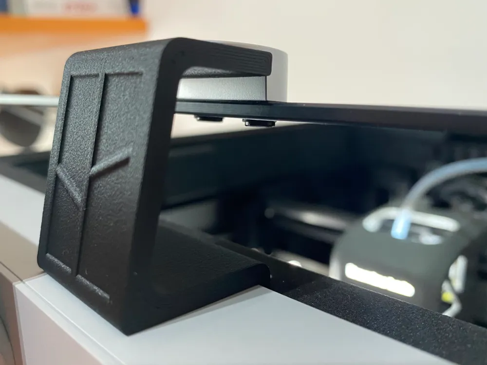 SIMPLE TOP GLASS RISER X1C / P1S by ADL - MakerWorld