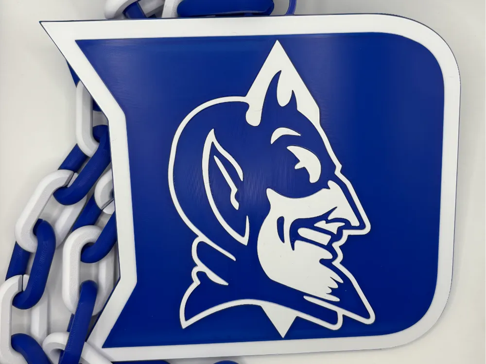 DUKE UNIVERSITY HYPE CHAIN - Free 3D Print Model - MakerWorld