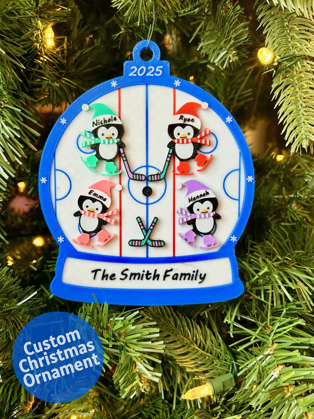 Personalized Ice Rink Ornament by Rad_Print MakerWorld: Download Free ...