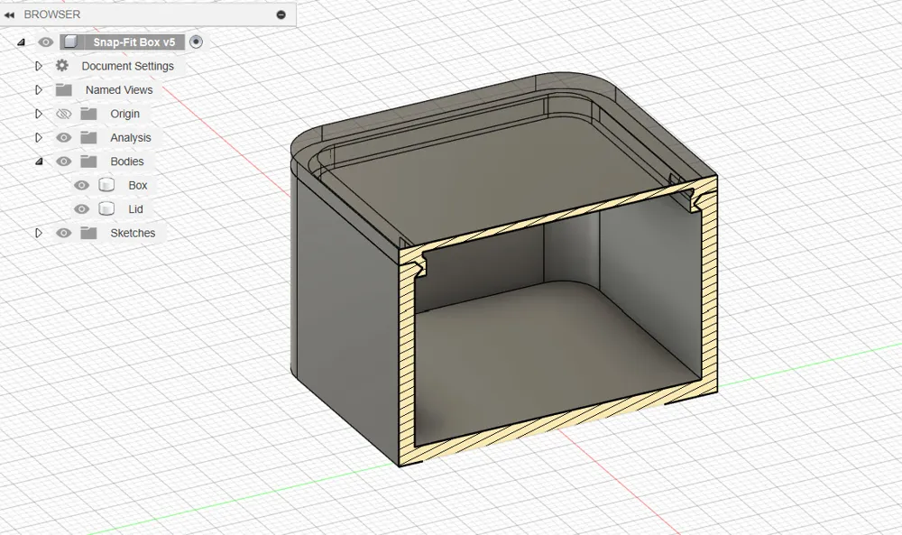 Snap Fit Box - Customize or small ready print by Derek MakerWorld ...