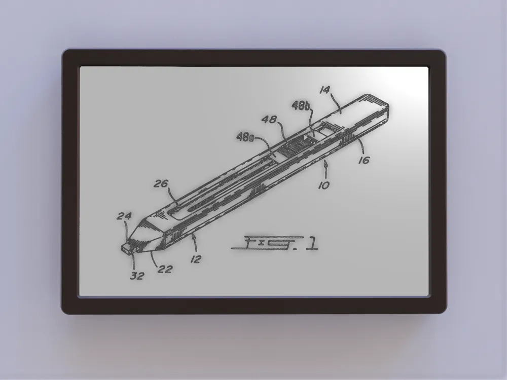 Mechanical Pencil Patent Art by Ken Mills - MakerWorld