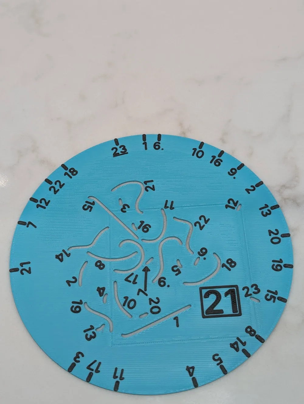 Doodle Disc 21 Tada - Free 3D Print Model - MakerWorld