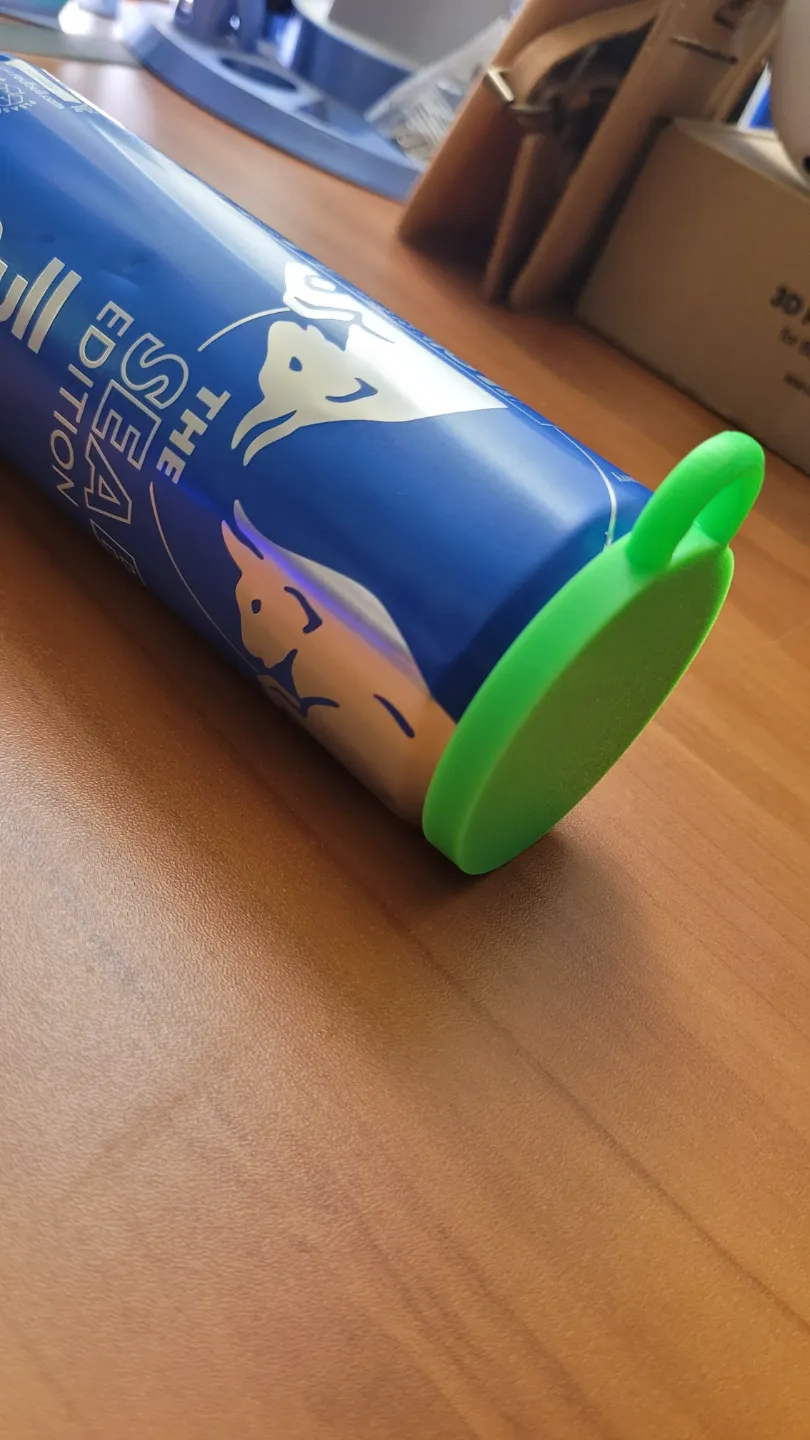 Red Bull SNUGFit 12oz Can Cover/Lid >>Single Bull by the user_110481349 ...