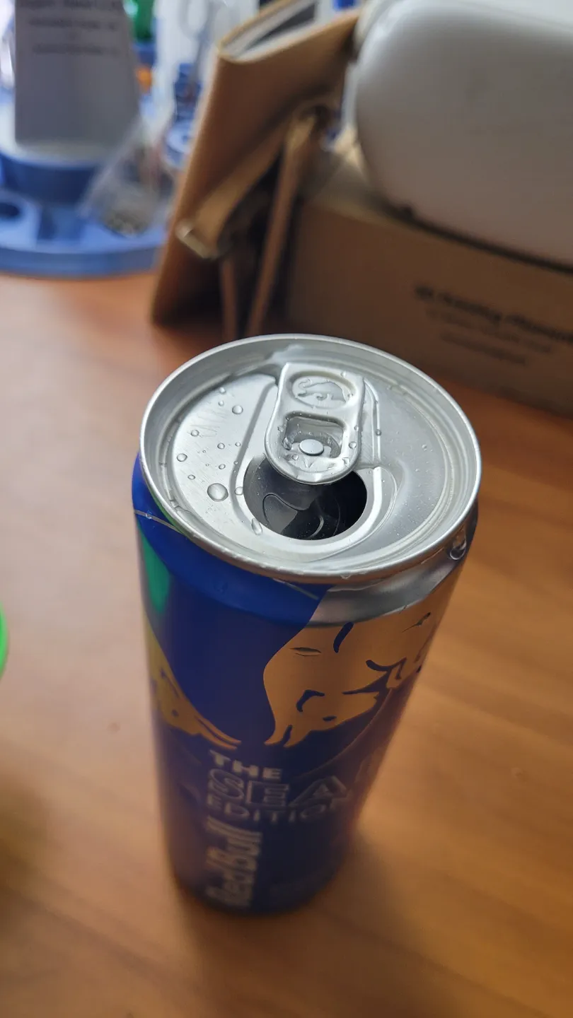 Red Bull SNUGFit 12oz Can Cover/Lid >>Single Bull by the user_110481349 ...