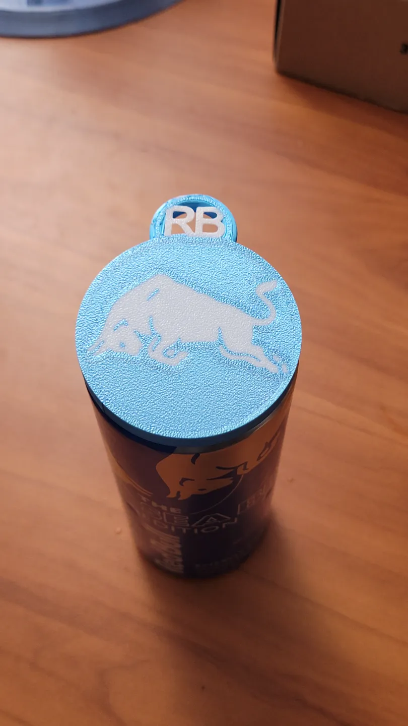 Red Bull SNUGFit 12oz Can Cover/Lid >>Single Bull by the user_110481349 ...