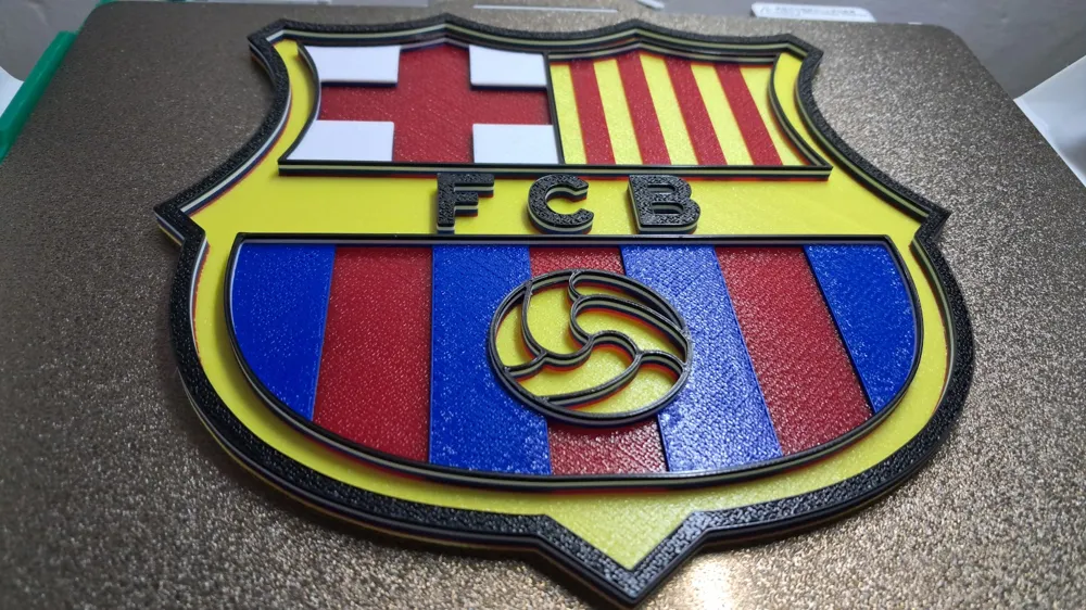 Barcelona Spain Logo by 3dts_printing_studio MakerWorld: Download Free ...