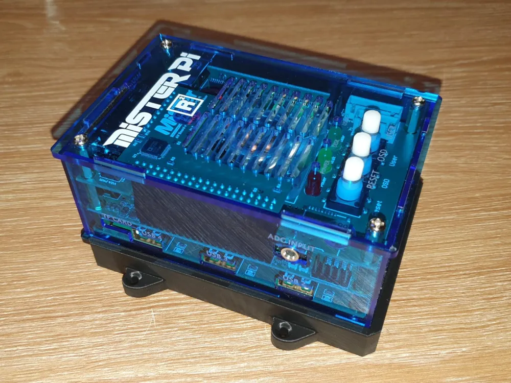 Mister Pi - Vertical Wall Holder, Clamp, Bracket by Zeonia - MakerWorld