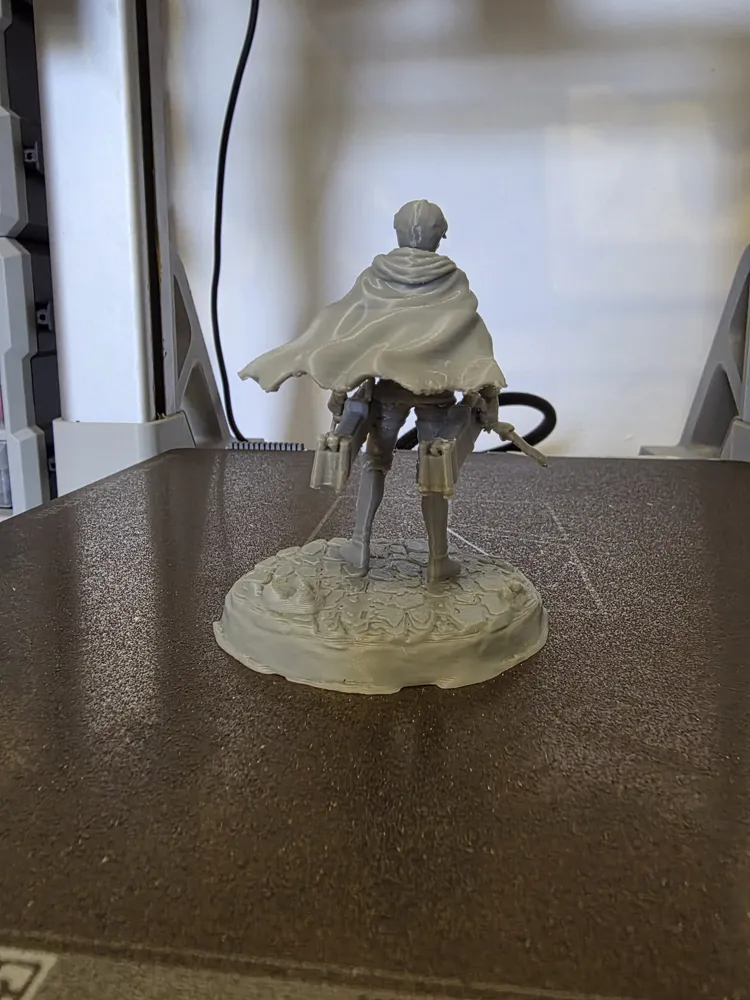 Statue épique de Levi Ackerman (L'Attaque des Titans) - Modèle d ...