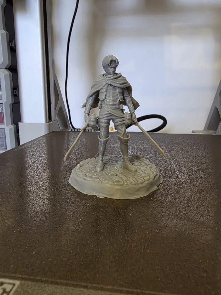 Estatua Épica de Levi Ackerman (Ataque a los Titanes) - Modelo de ...