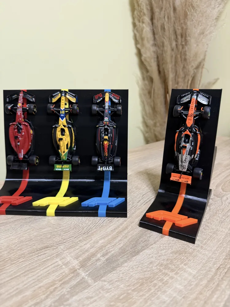 f1 stand for bburago f1 car - Free 3D Print Model - MakerWorld