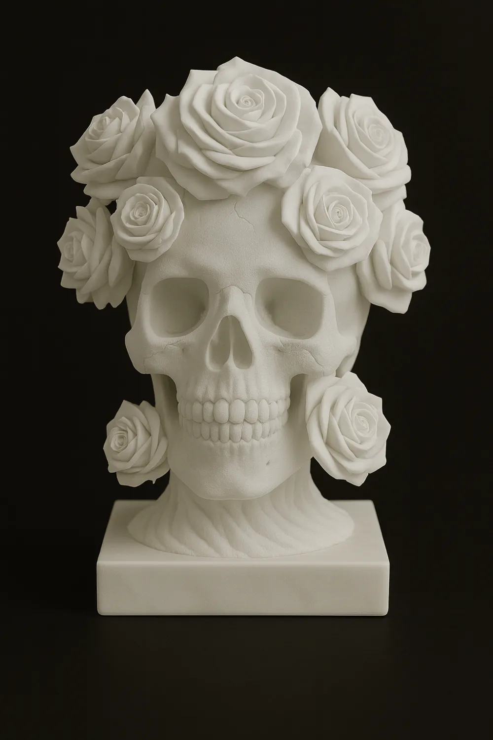 Skull & Roses – Elegance and Decay by Disaster MakerWorld: Download Free 3D Models
